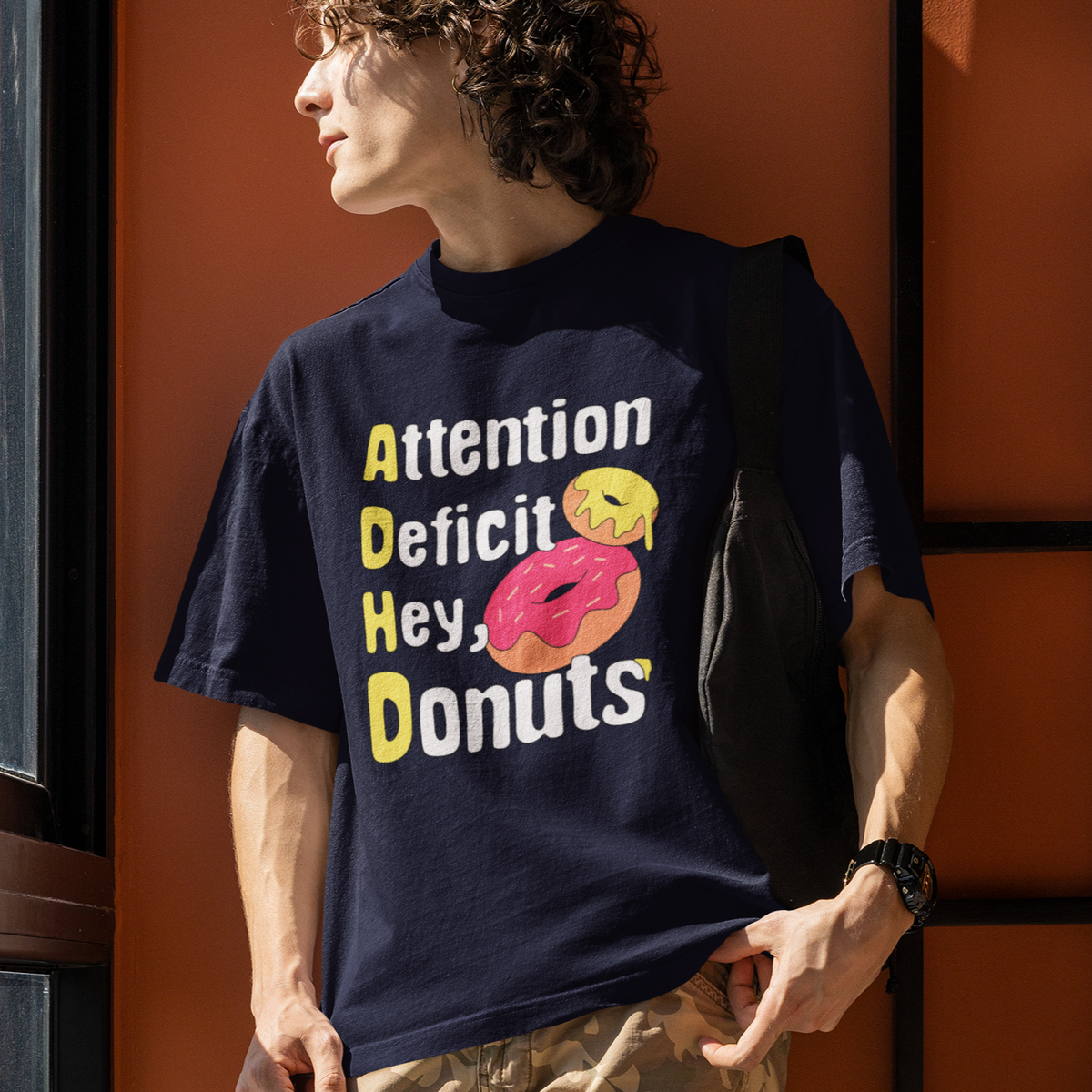 ADHD Unisex Oversized T-shirts by Cute Stuff Co.