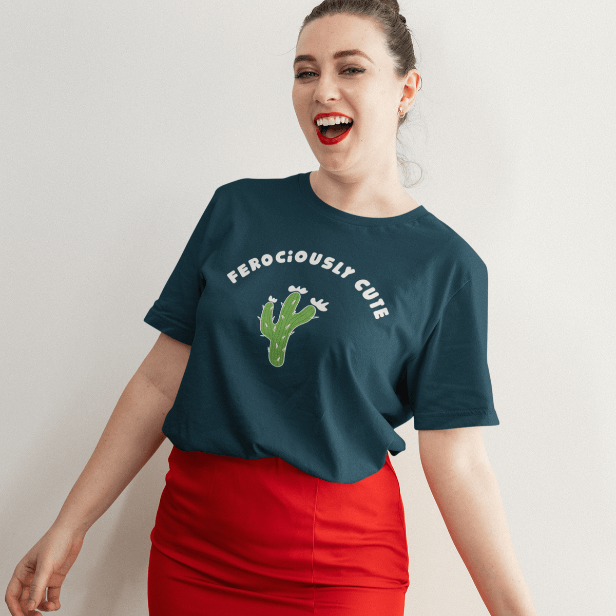 Ferociously Cute Oversized T-shirts- Unisex – Cute Stuff Co.