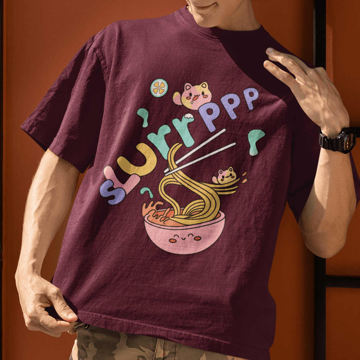 Slurp Unisex Oversize T-shirts – Cute Stuff Co.